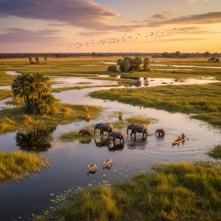Le delta de l’Okavango : trésor naturel au cœur du Botswana - Radio Passion